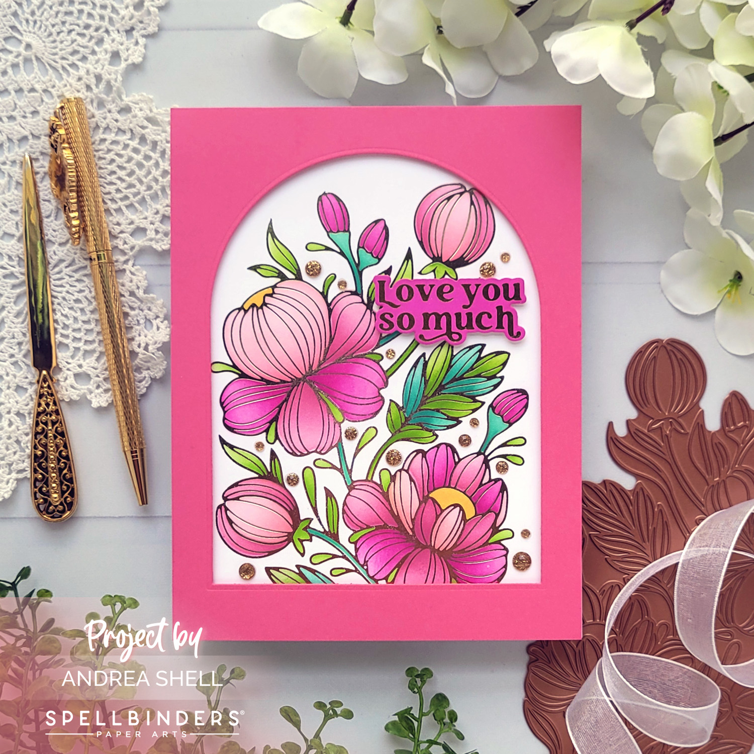 Glimmering Peonies: 2 Techniques for Coloring Foiled Images ...