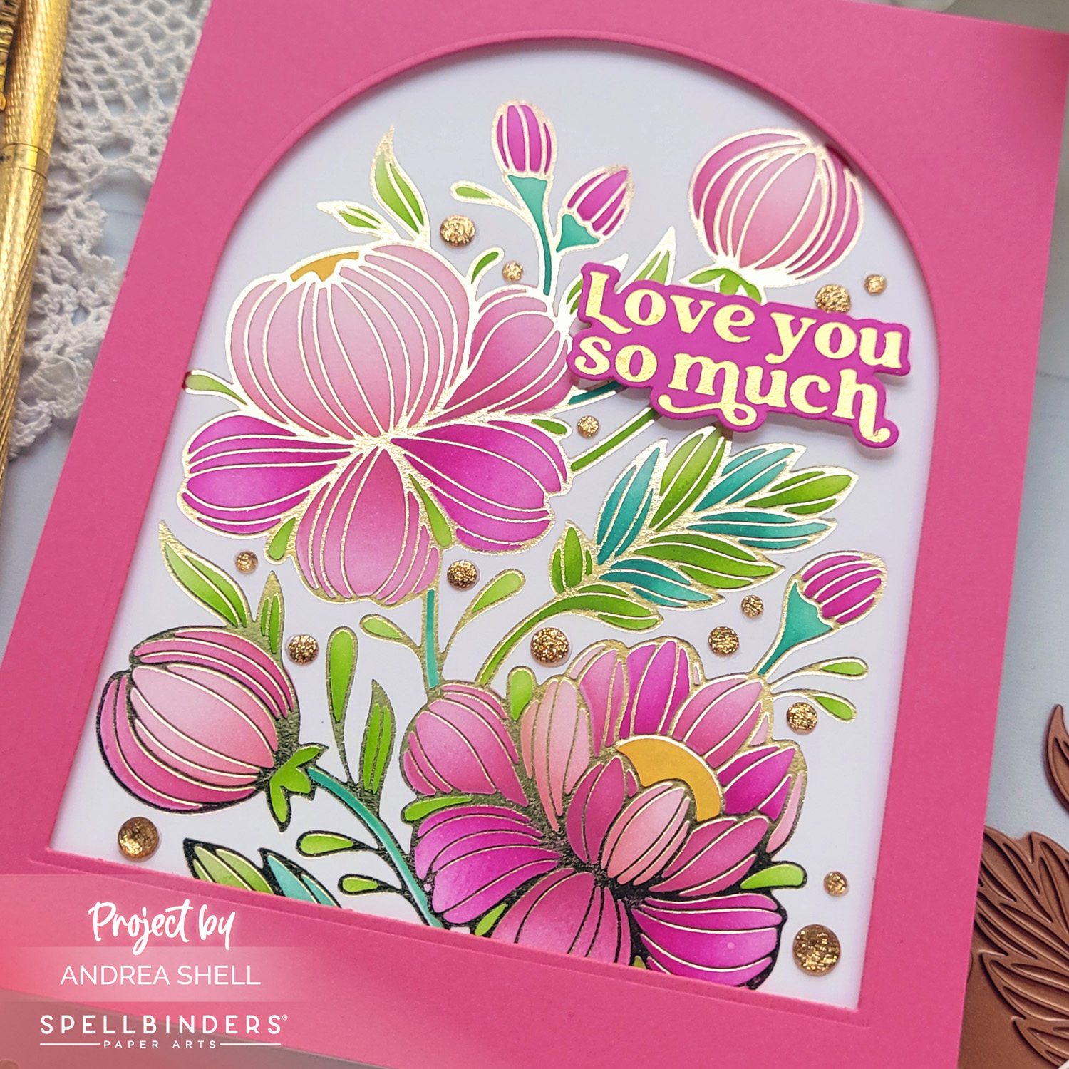 Glimmering Peonies: 2 Techniques for Coloring Foiled Images ...