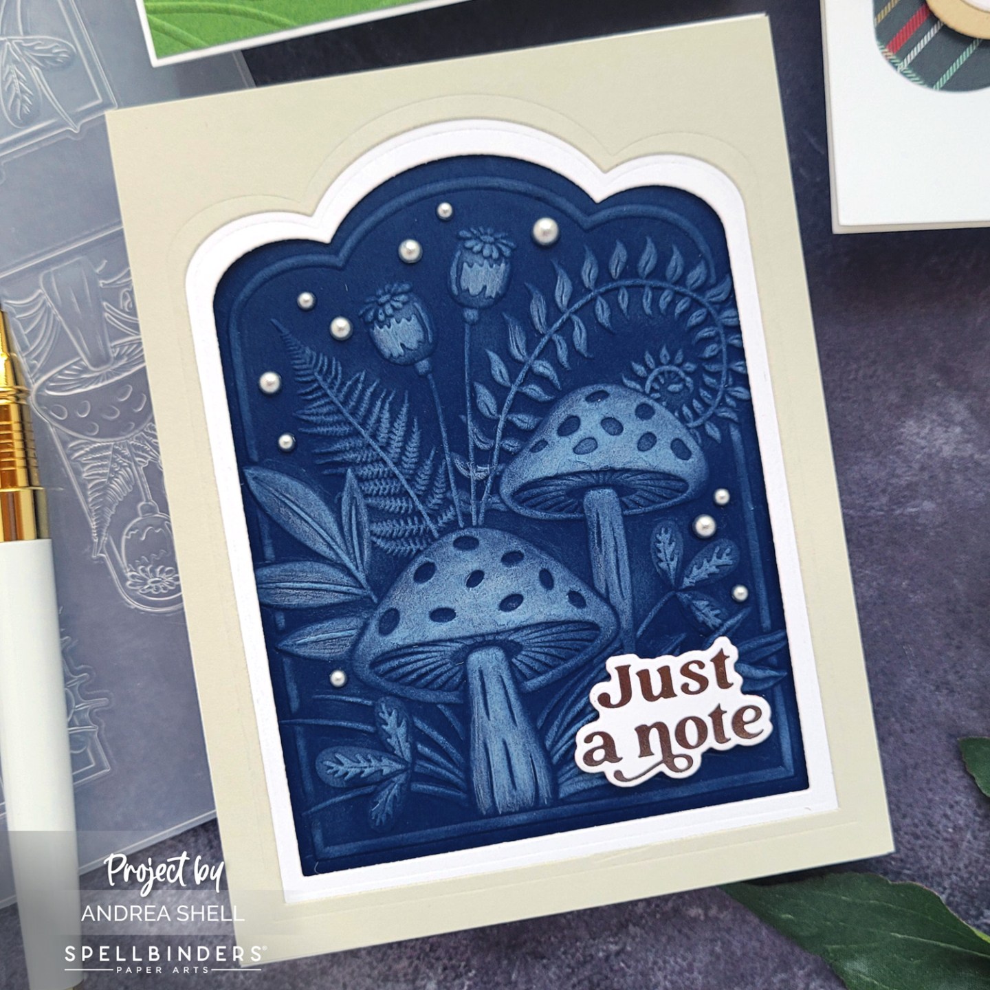 Trio of Mushroom Cards – Blissfully Scrappy