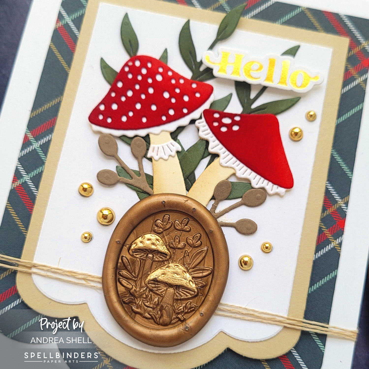 Trio of Mushroom Cards – Blissfully Scrappy
