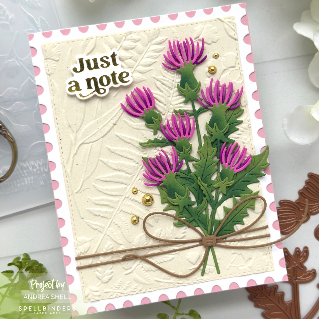 Textured Cards with Spellbinders’ Field Notes Collection – Blissfully ...