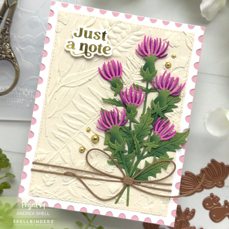 Textured Cards with Spellbinders’ Field Notes Collection – Blissfully ...