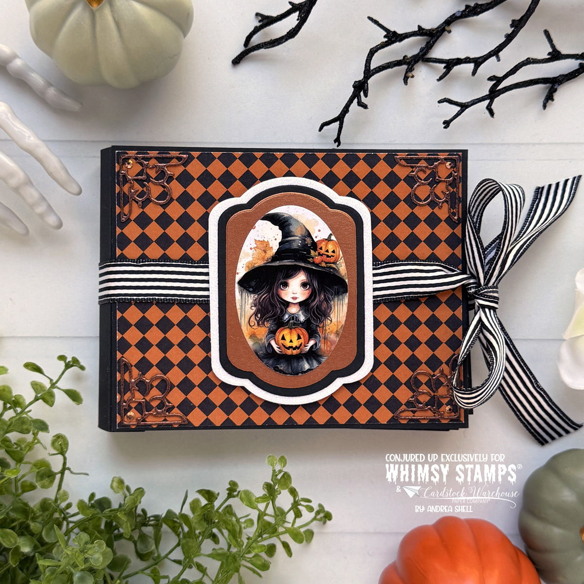 Halloween Mini Album – Blissfully Scrappy